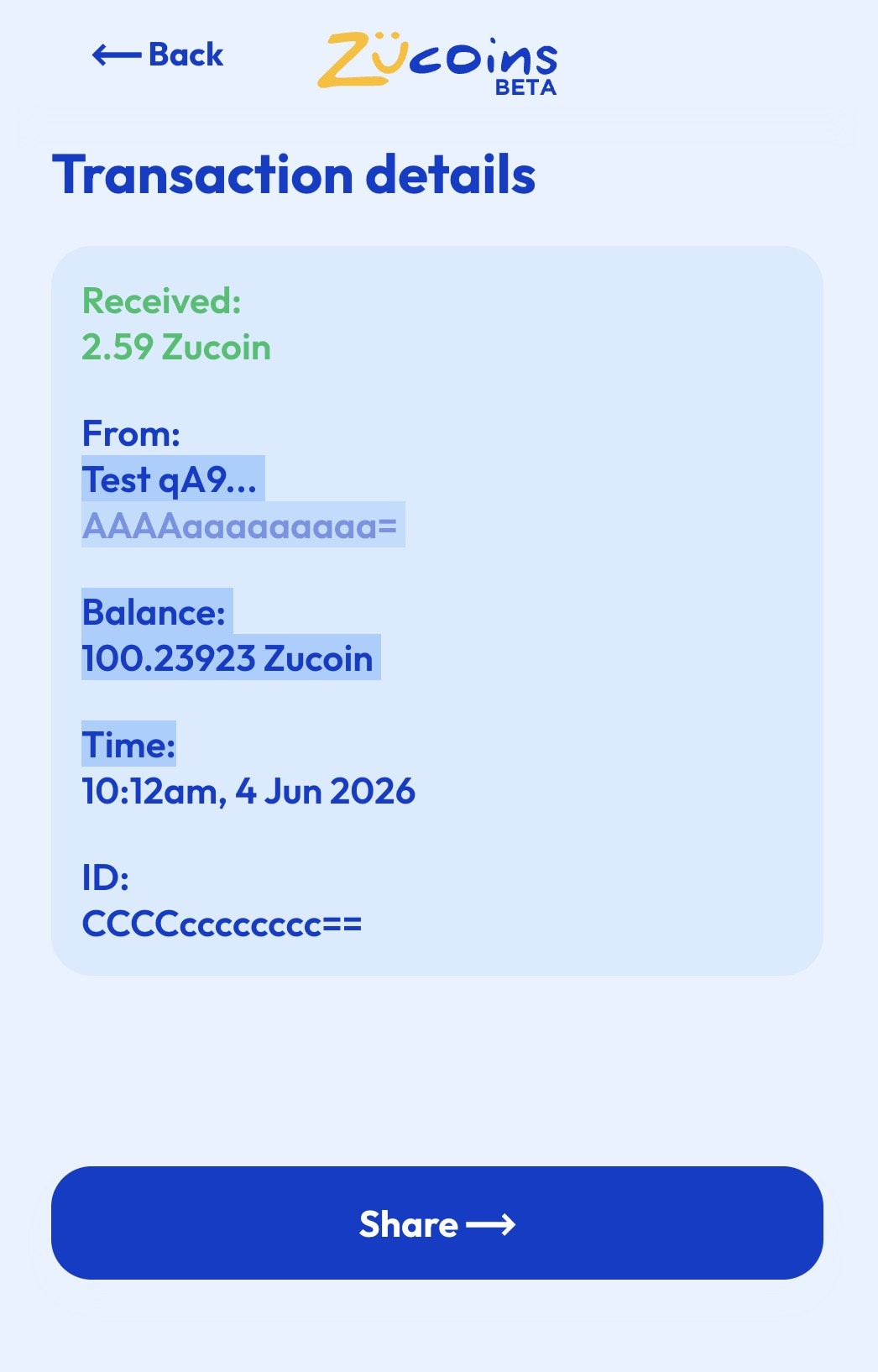 Zucoin wallet app v199 released, expiring transactions, fuzzy search ...